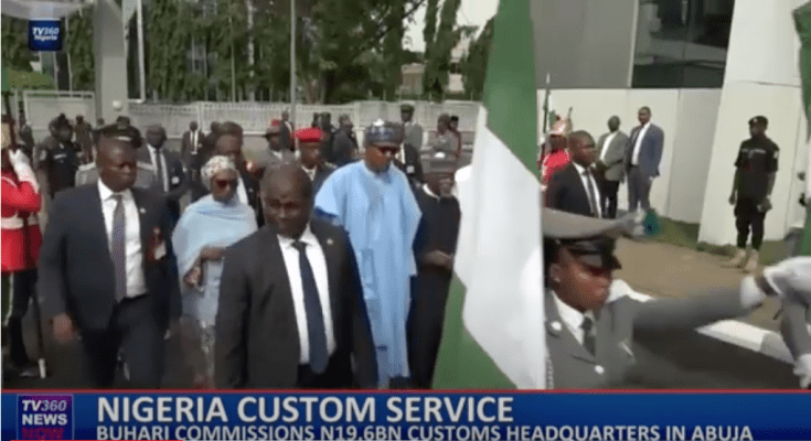 Nigeria Customs Service: Buhari commissions N19.6BN customs ...